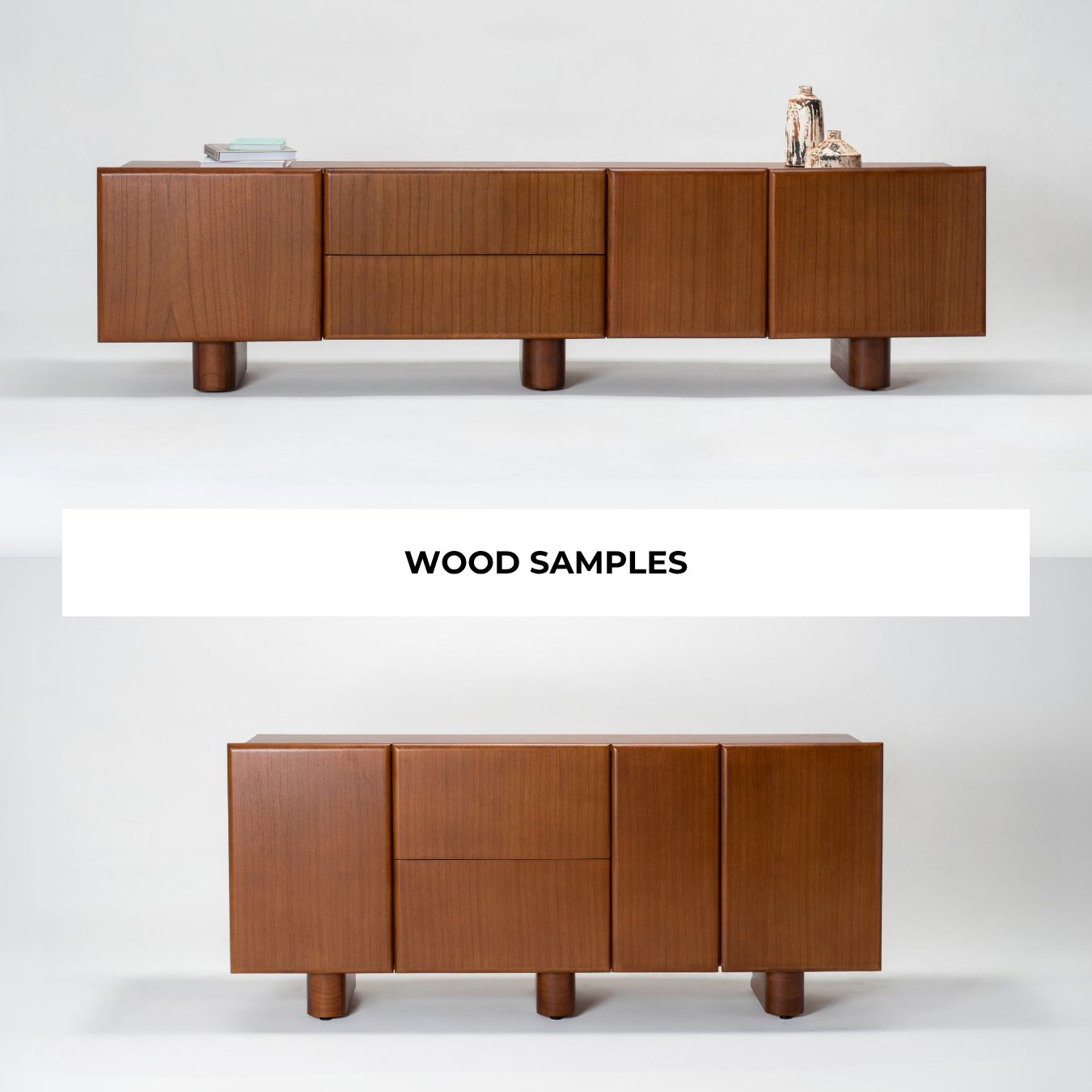 Wood Samples for Florentia Collection – Larkwood Furniture